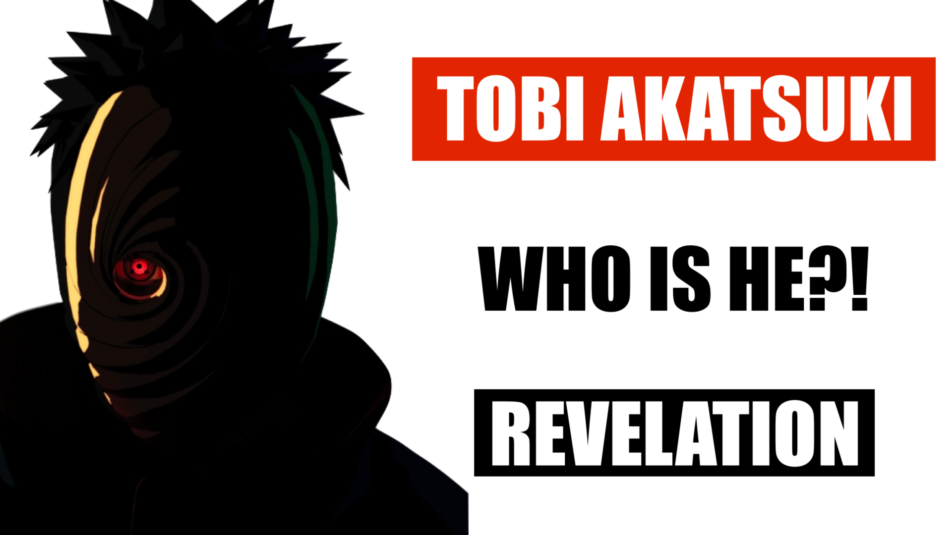 WHO IS TOBI? | Naruto Merch